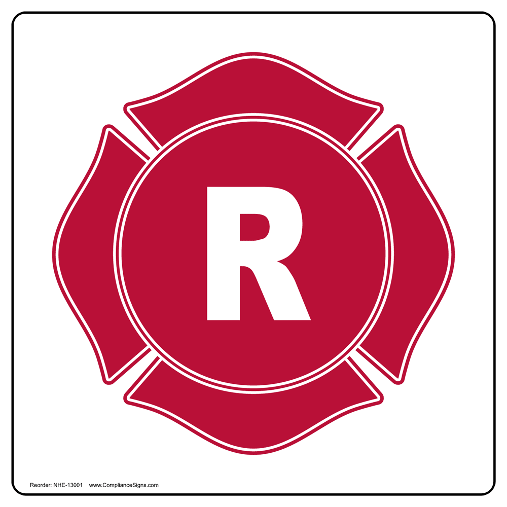 Truss Construction Sign - R Light-Frame Truss Roof - White Reflective