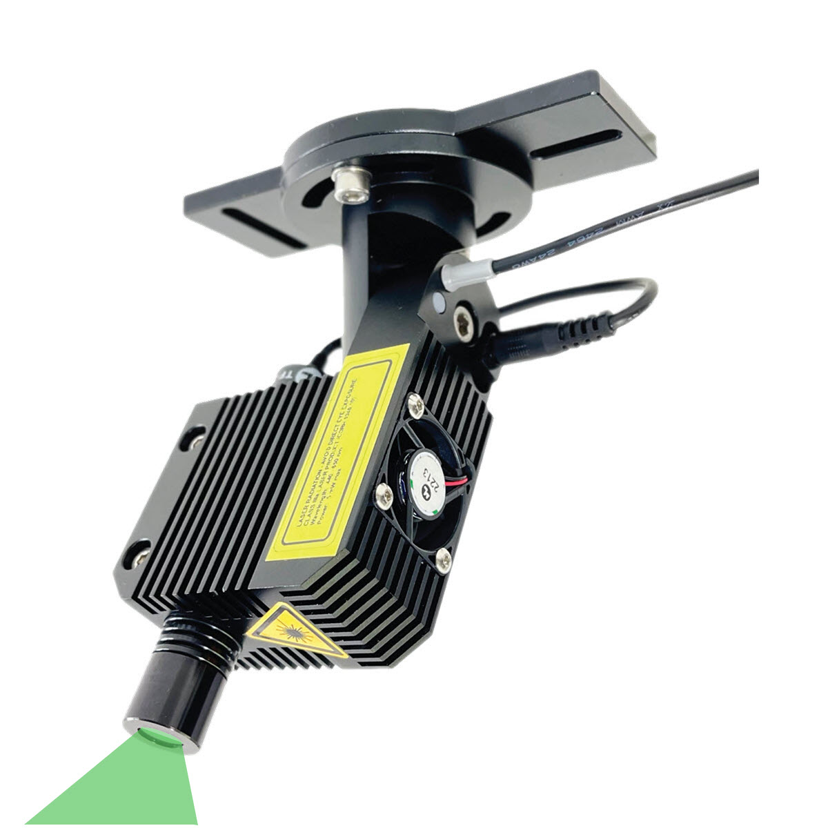 Green Laser Line Projector - Lines to 140 Feet - Easy Install