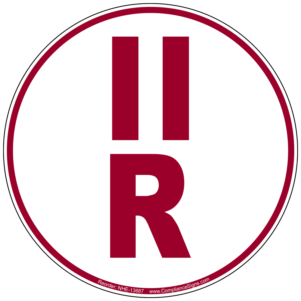 Truss Construction Sign - Ii-R Roof Truss Identification