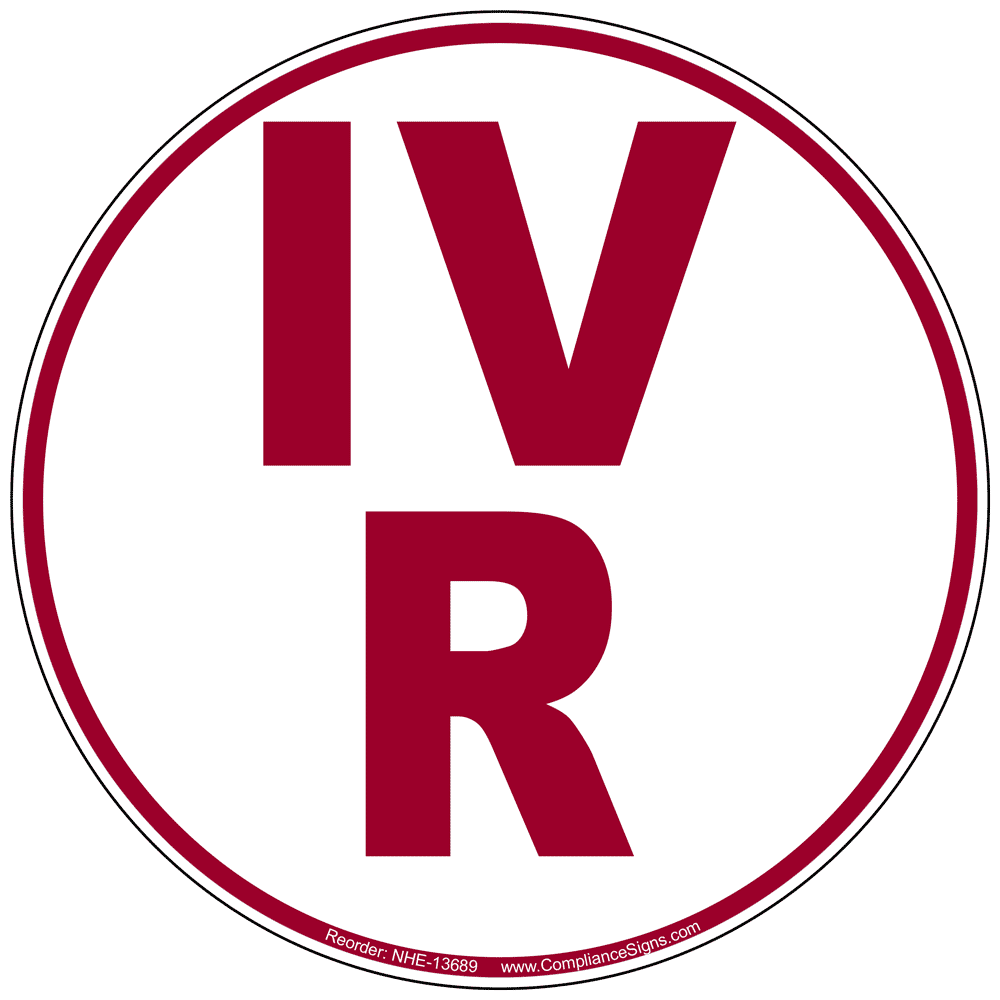 Truss Construction Sign - Iv-R Roof Truss Identification