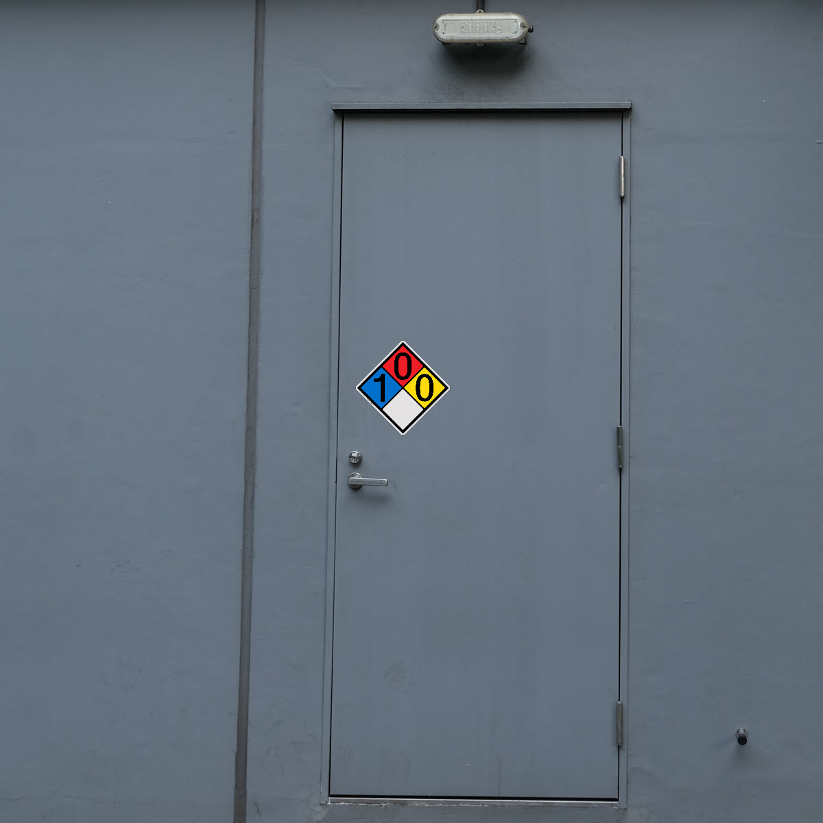 Nfpa Decal SmartSign NFPA 704 - Ratings (1,3,0) Label | 13.8" Tall (Tip ...