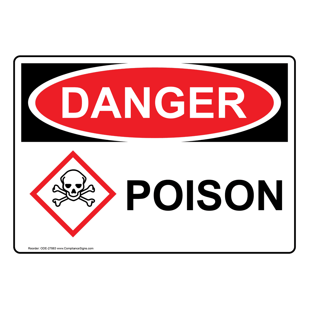 Poison Hazard Symbol
