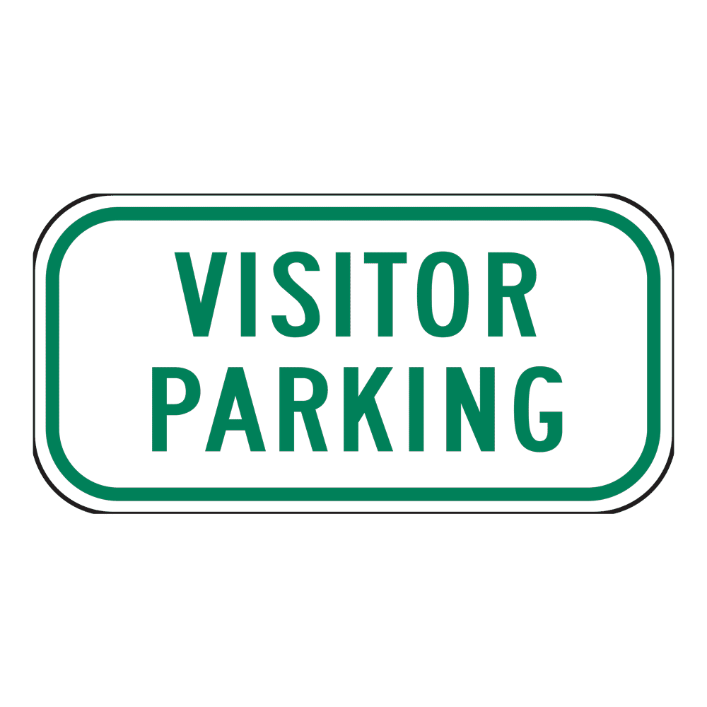 Visitor Parking Sign - 12x6 | Reflective Street Signs
