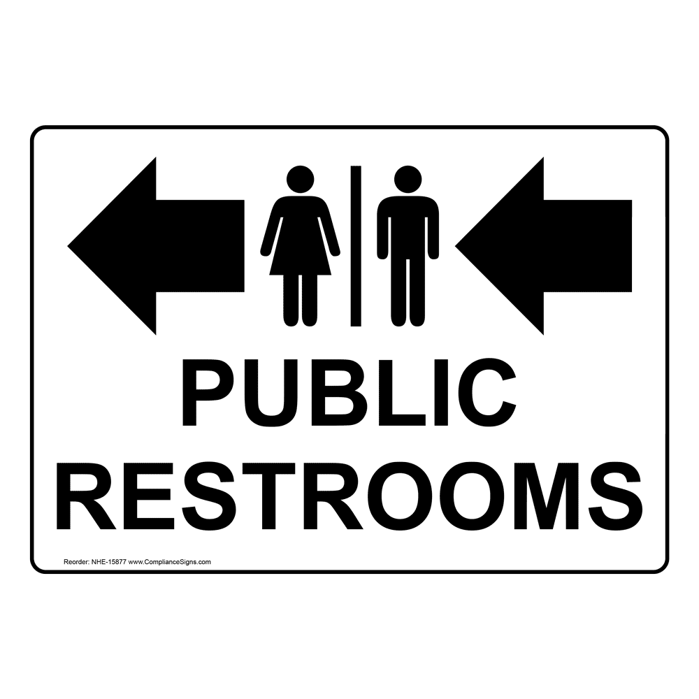 Public Restroom Service Logo