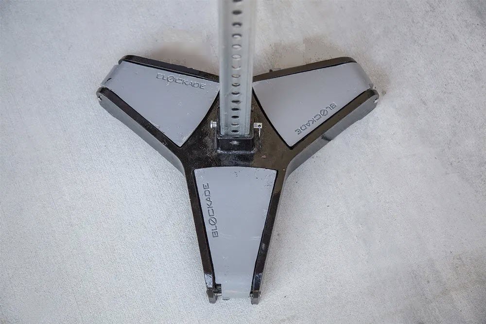 Cast Iron Sign Stand - 6-Foot Post - Sturdy Base - Use Anywhere