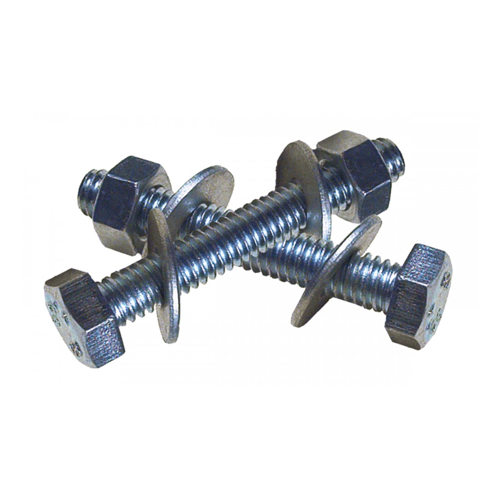 Sign Mount Hardware - For 3/8-Inch Holes - Zinc Plated