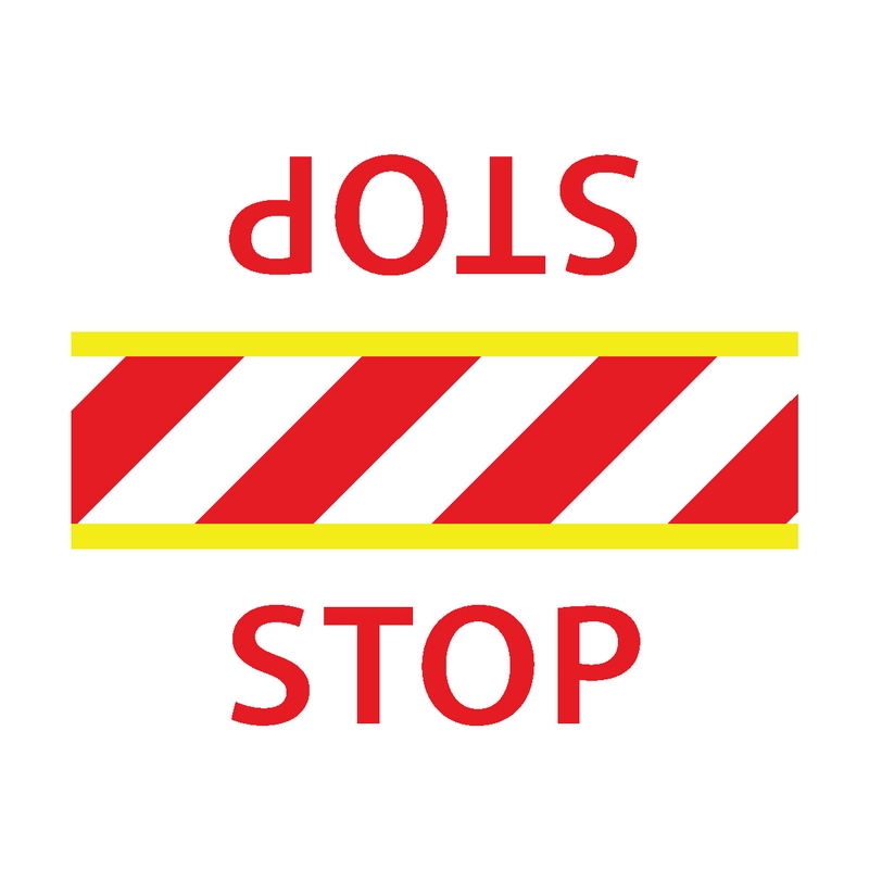 Stop Crosswalk - Sign Projector GOBO Lens - Red