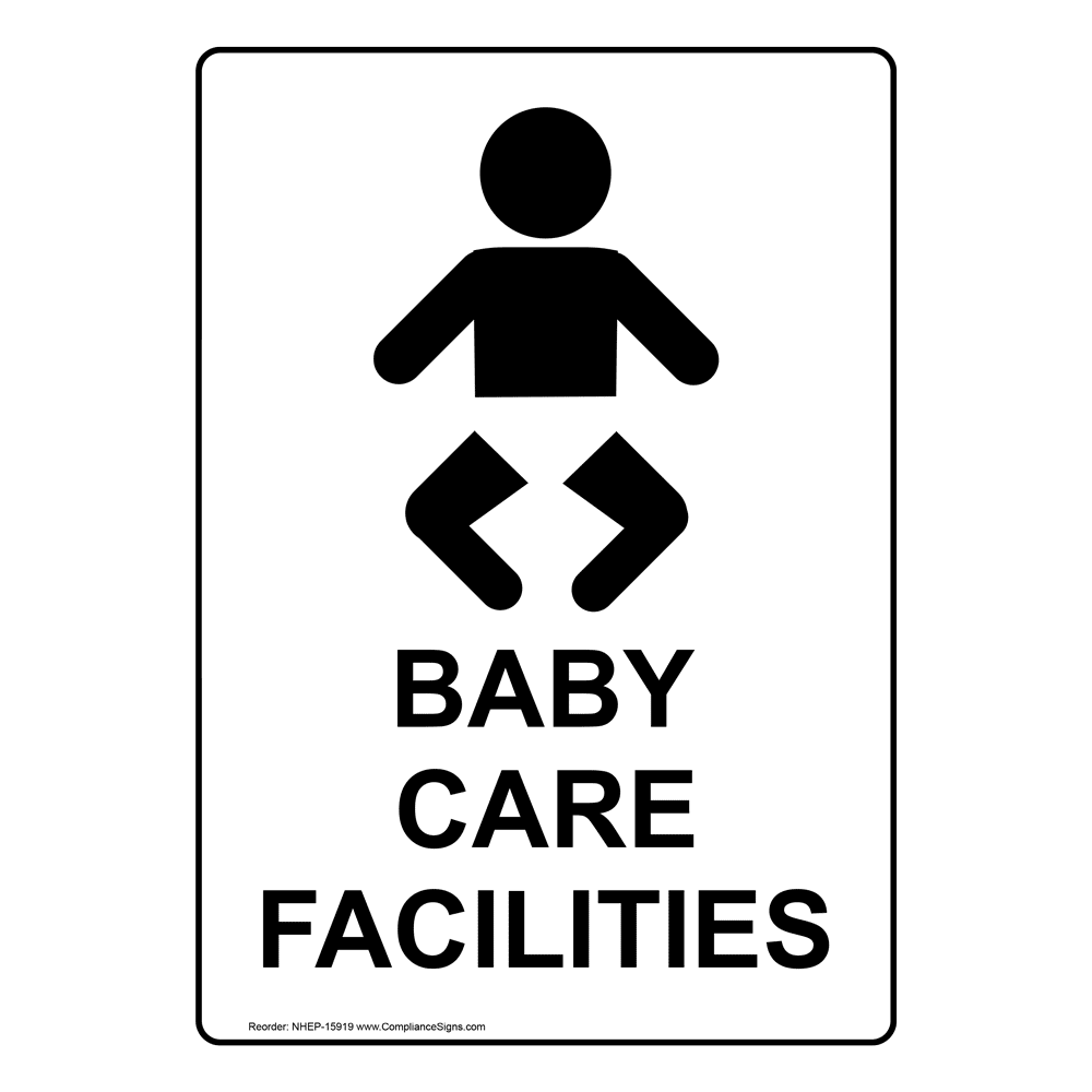 Vertical Sign - Family / Child Care - Baby Care Facilities